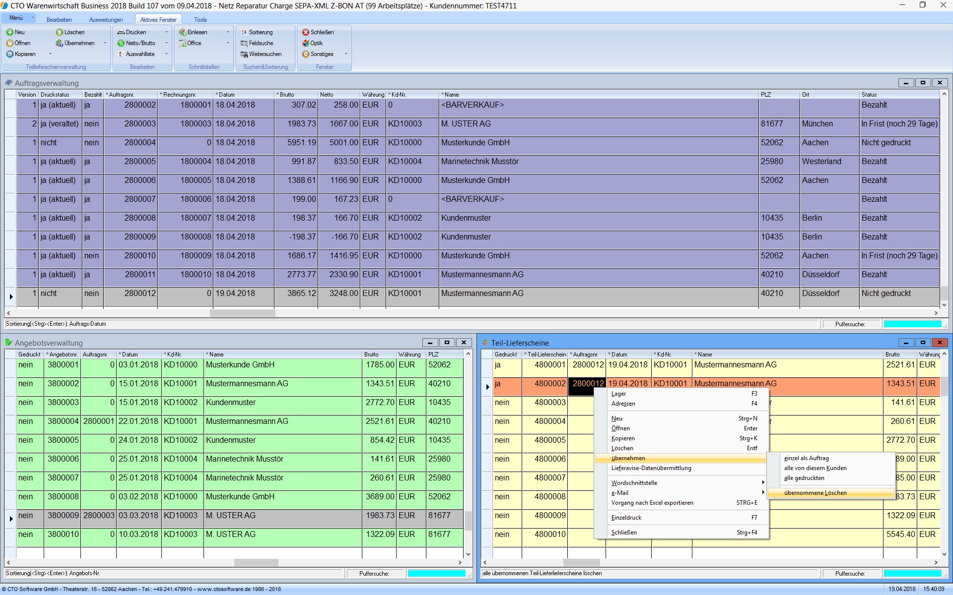 CTO Software GmbH - Warenwirtschaft